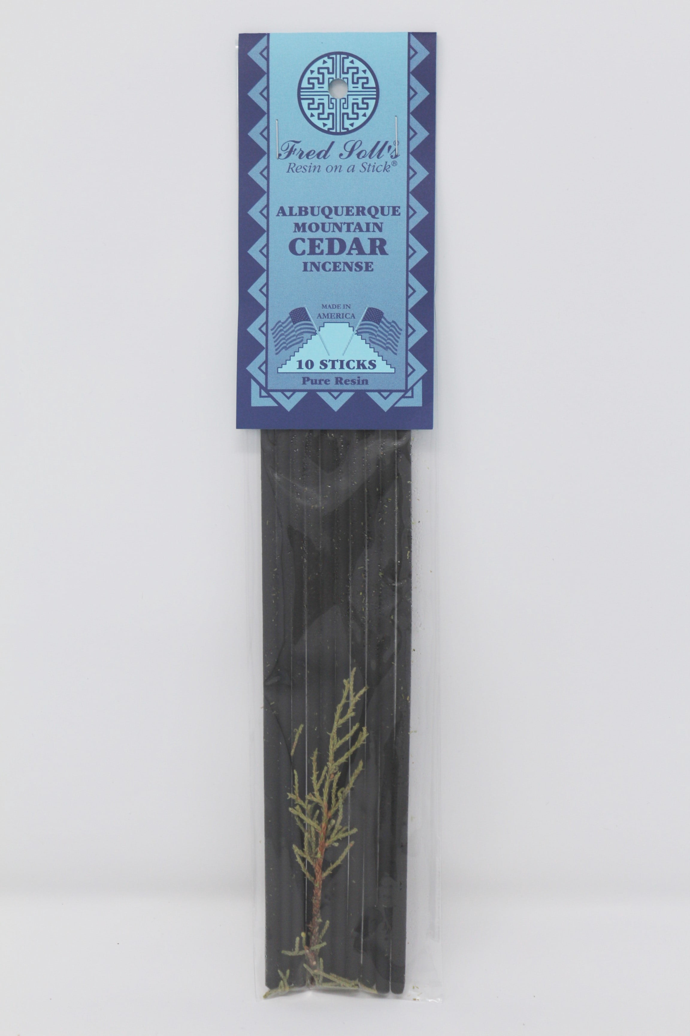 Fred Soll's® resin on a stick® Albuquerque Mountain Cedar Incense (10 ...