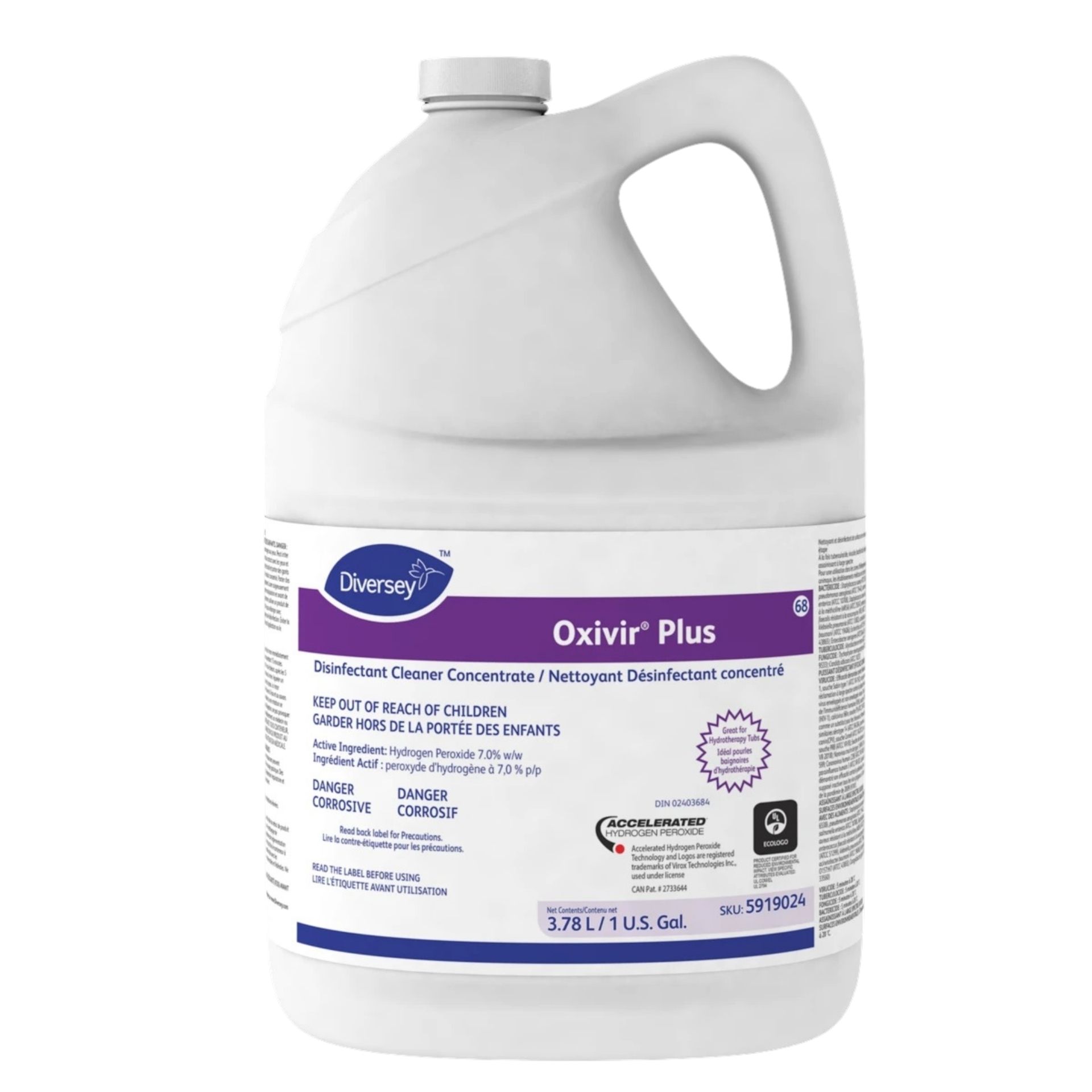 Oxivir Plus Disinfectant Cleaner Concentrate 3.78lt | Walmart Canada