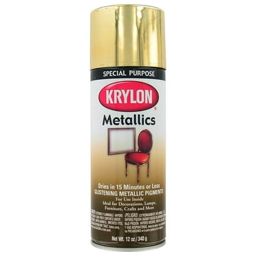 Krylon Metallic Spray Paint, 11 oz., Brass - Walmart.com