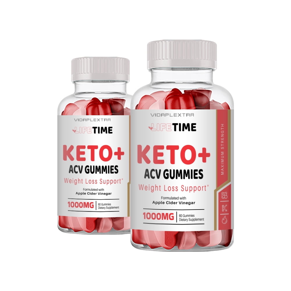 2 Pack Lifetime Lifetime Keto Acv Gummies