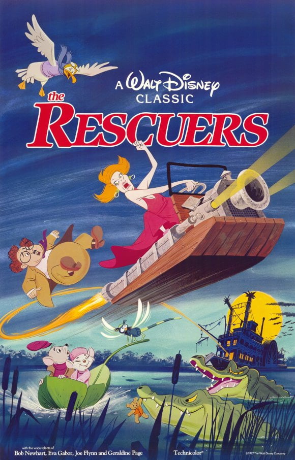 The Rescuers - movie POSTER (Style B) (11" x 17") (1977) - Walmart.com