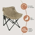 Andeworld Oversized Camping Chair,Floding Camp Lounge Chairs for Adluts ...