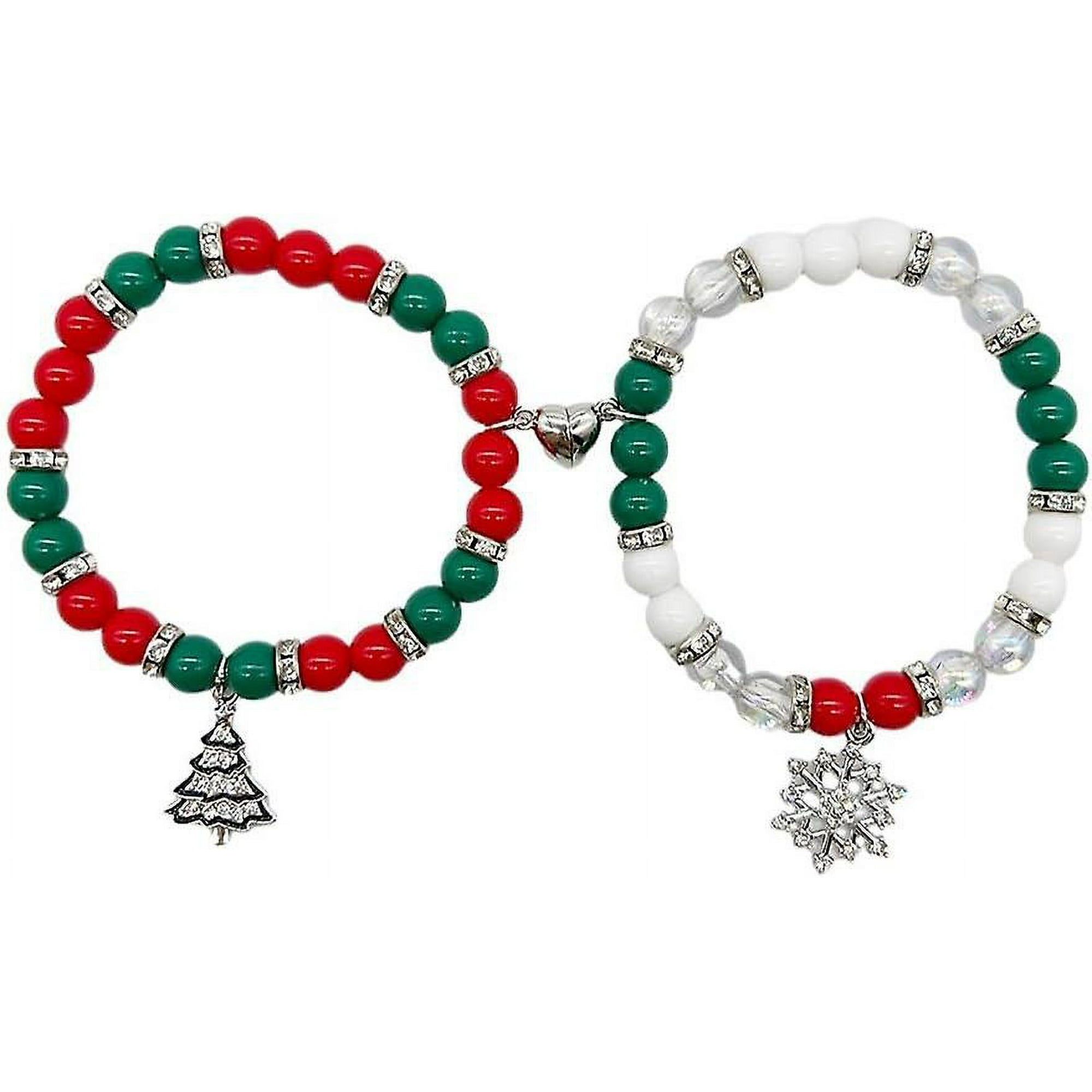 Click here for Hybplus Snowflake Christmas Tree Friendship Bracel... prices