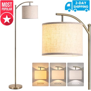 SUNMORY Floor Lamp with Table, End Table with Lamp for Living Room ...
