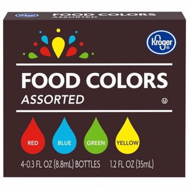 McCormick Assorted Food Coloring & Egg Dye, 1 fl oz - Walmart.com