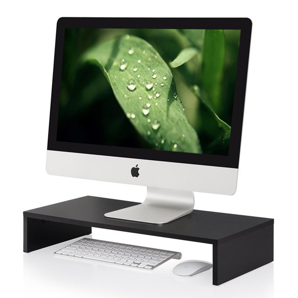 FITUEYES Computer Monitor Riser Desktop Laptop Stand with keyboard ...