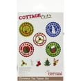 CottageCutz Dies-Christmas Tag Topper Set .8" To 2.3" - Walmart.com