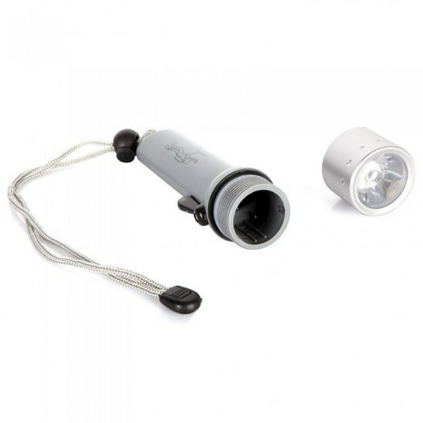 wolftale LED Diving Flashlight Divers Torch with Lanyard Battery ...