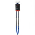 Chef Craft Premium Silicone Cooking Tongs, 12 inch, Blue - Walmart.com