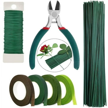 Floral Arrangement Tool Kit, Woohome 200 PCS Floral Wire and 2 PCS ...
