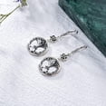 925 Sterling Silver Claddagh Earrings Celtic Dangle Earrings for Women ...