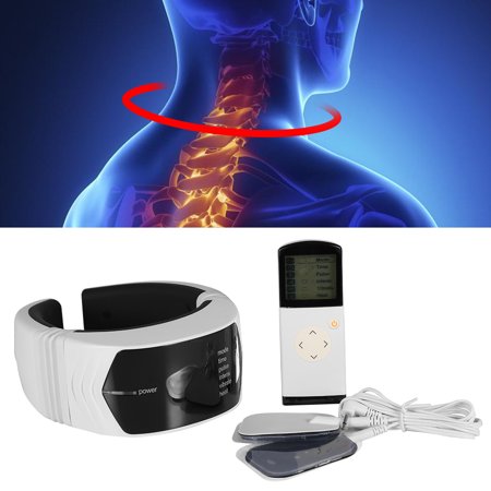 WALFRONT Wireless Remote Control Neck Meridian Massager Vibration ...