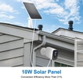 Omorc 10W Solar Panel Charger, 360°, IP65, for Eufy Outdoor Camera ...
