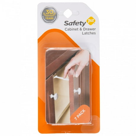 Safety 1st Cabinet & Drawer Latch - 7 Pack