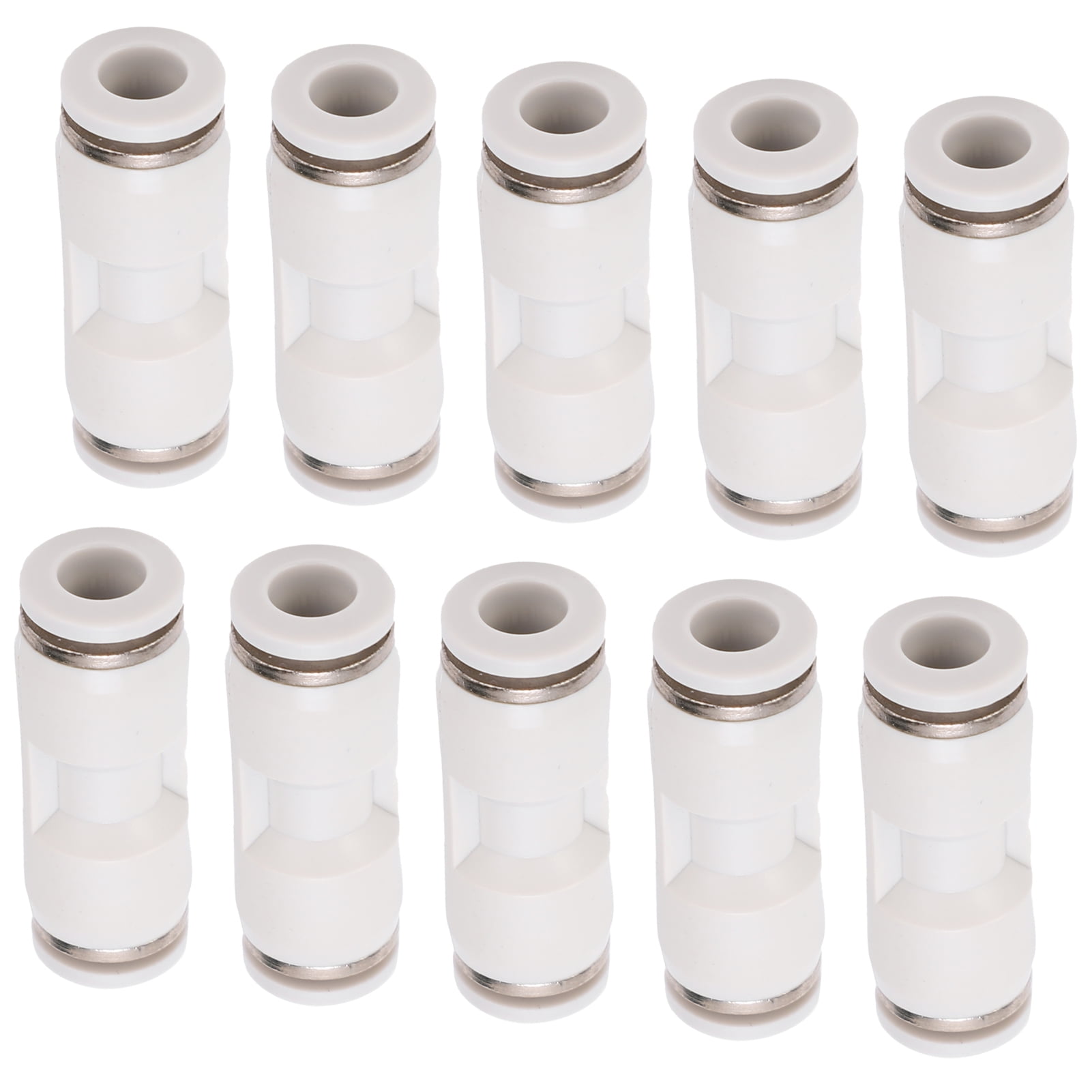 Conector recto de ajuste rápido, 10 piezas Conectores de empuje rectos ...