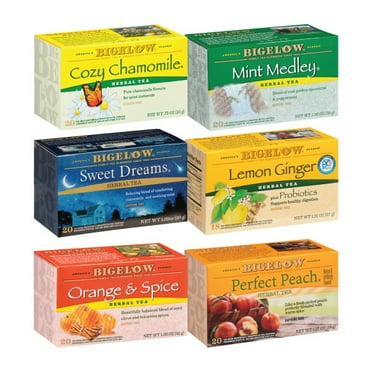 Bigelow Holiday Flavors Tea Bundle - 3 Items: 1 Box each: Eggnogg'n ...