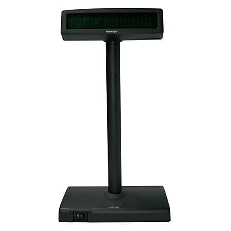 Posiflex PD2600S Pole Display, 2 x 20 VFD, 9 mm characters, Serial, 300 ...