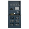 Twin Star Home Traditional Hutch for Kitchen and Dining Spaces ...