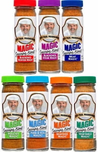 Chef Paul Magic Seasoning Blend Variety Sampler (7 - pack) - Walmart.com