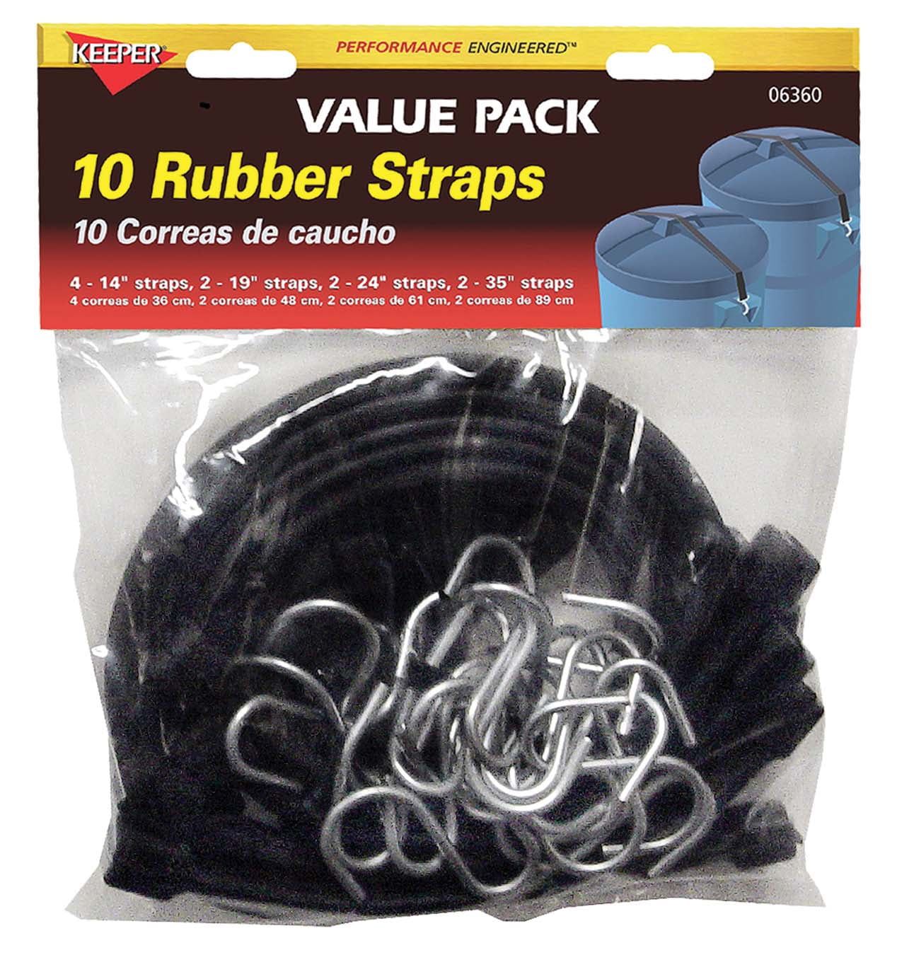 RUBBER STRAP 10PK - Walmart.com