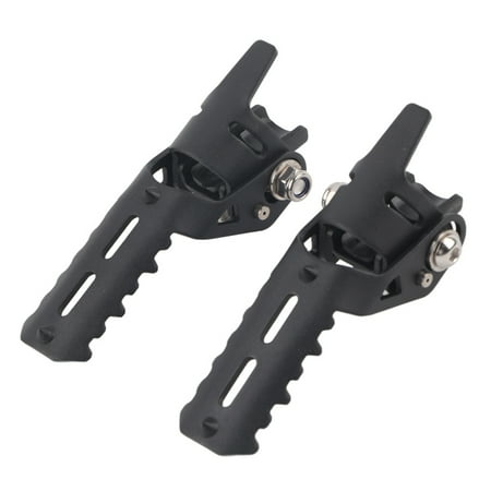 Motorcycle Footrest, Front Foot Pedals Anti Abrasion Stainless Steel ...
