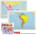 Painless Learning Educational Placemats For Kids Laminated Mexico ...