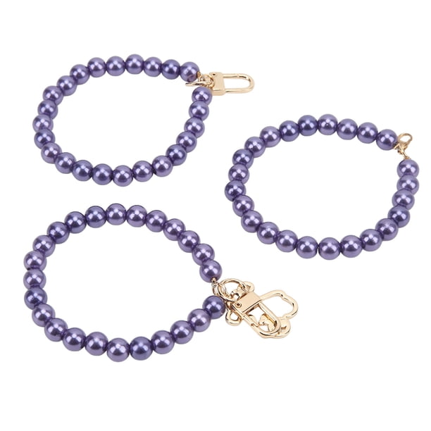 Chain Mobile Phone Case, ABS Resin Pearl Bracelet 10mm Three Styles For ...