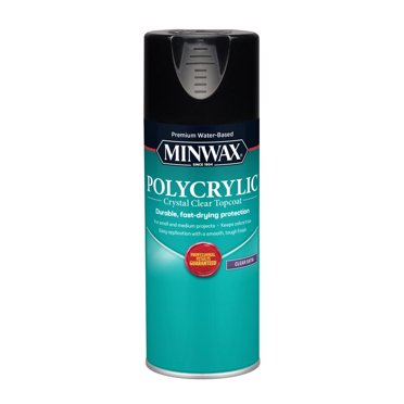 Minwax® Polycrylic™ Protective Finish Aerosol Clear, Semi-Gloss, 11.5 ...
