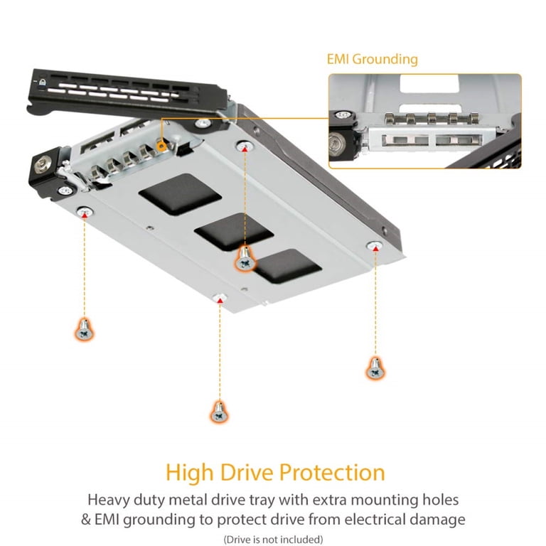 Hard Drive Mobile Rack ICY DOCK ToughArmor MB411SPO-B 2.5" SATA/SAS ...
