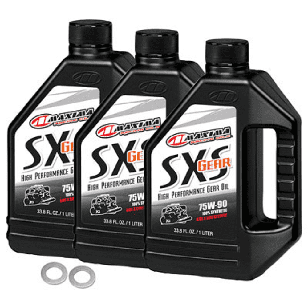 Drivetrain Oil Change Kit with Maxima Oil Compatible With Kawasaki ...