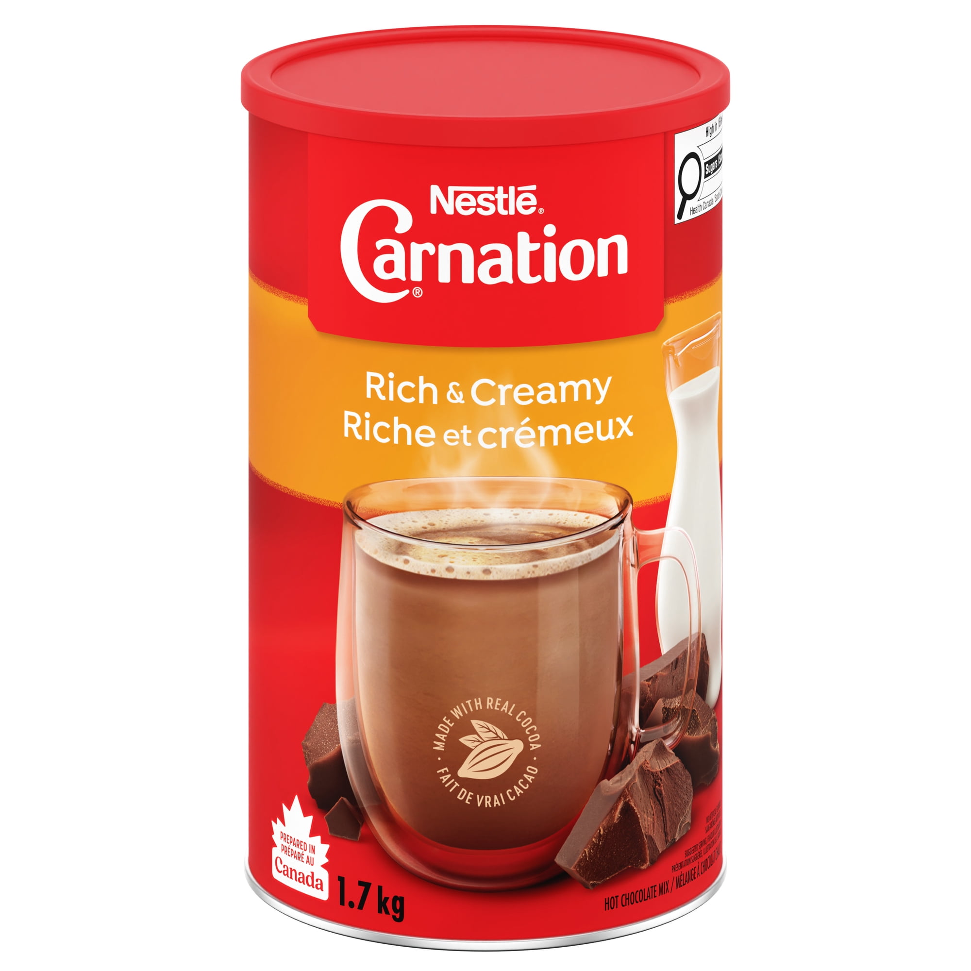 Click here for Carnation Rich And Creamy Hot Chocolate 1.7 Kg prices