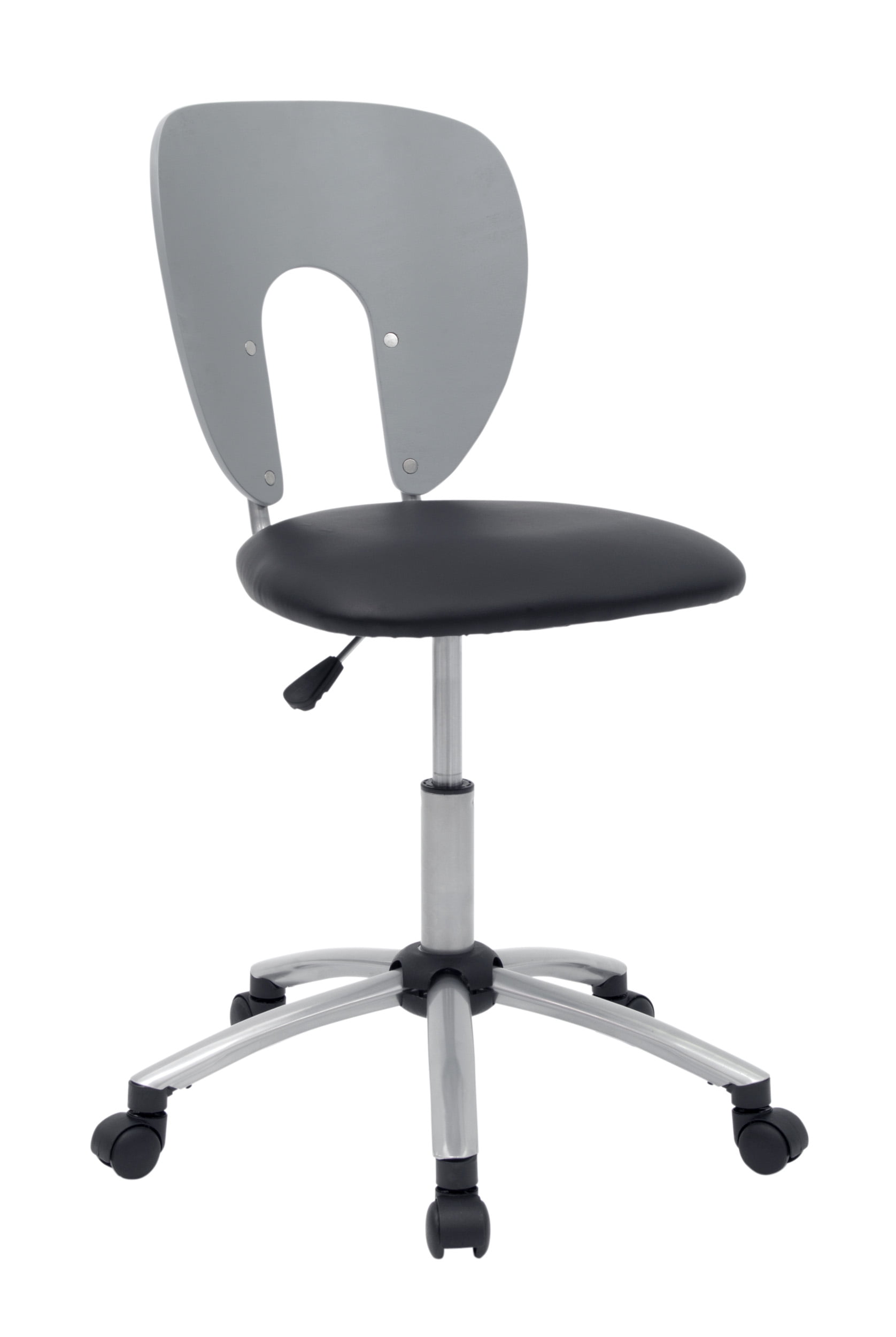 Studio Designs Futura Modern Wood Back Office Task Chair in Silver ...