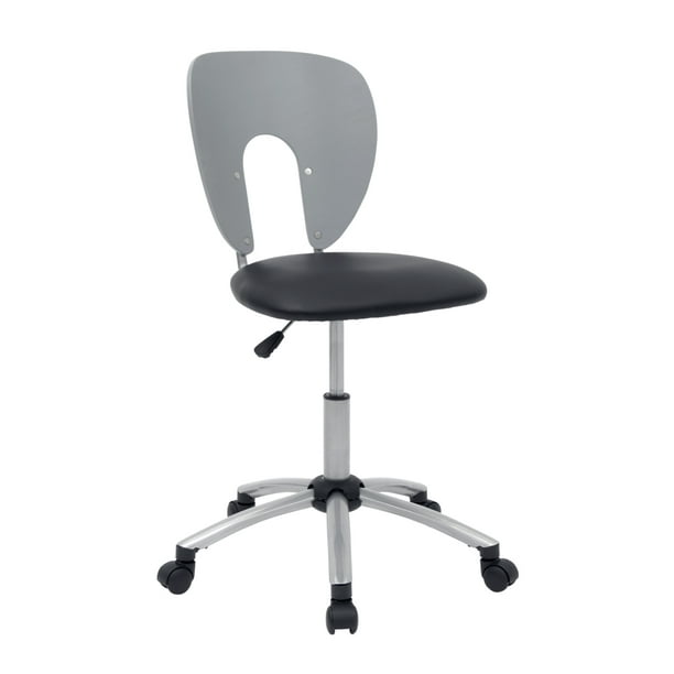 Studio Designs Futura Modern Wood Back Office Task Chair in Silver ...