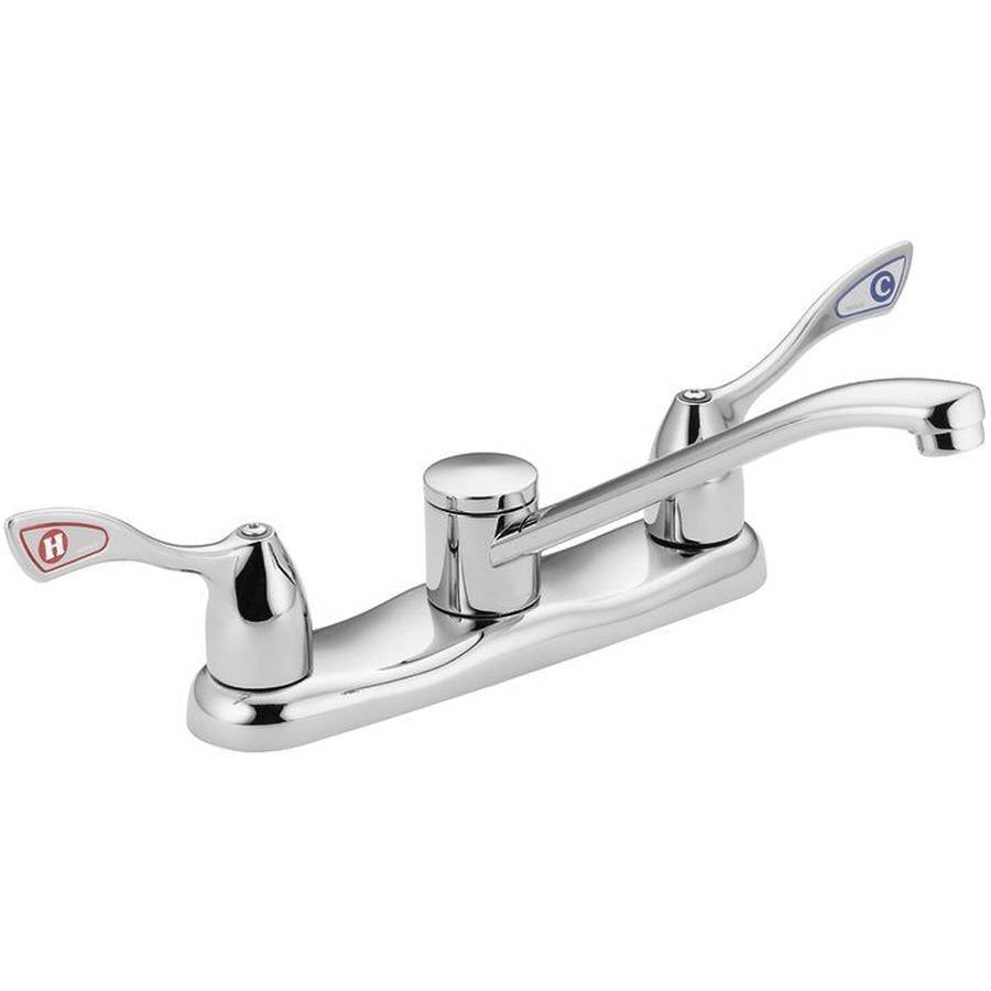 Moen 8798 M-BITION Commercial Kitchen Faucet, Chrome - Walmart.com