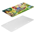 Super Mario Play License Plate Cover Aluminum For Various Car Truck ...