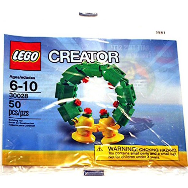 LEGO Creator Mini Figure Set #30028 Christmas Wreath Bagged - Walmart.com