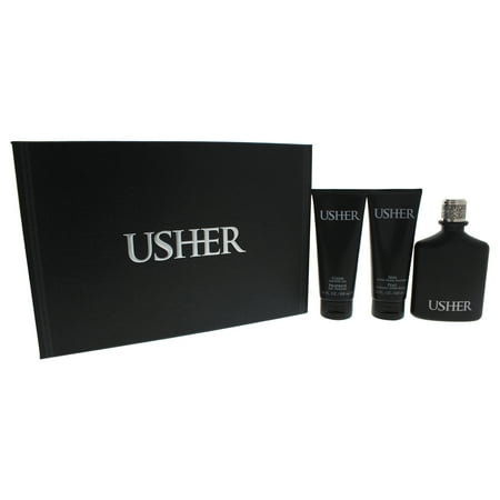 Usher by Usher for Men - 3 Pc Gift Set 3.4oz EDT Spray, 3.4oz Shower ...