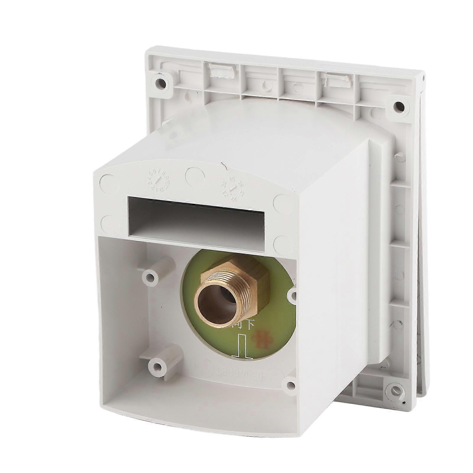1/2in RV Exterior Shower Box Inlet and Outlet Interface White for ...