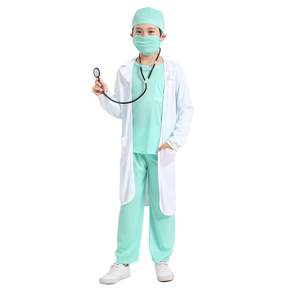 Disfraz de Doctor de Hospital para niños, cirujano, Dr uniforme para ...