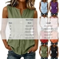 Cilsoka Women Cotton Linen Tank Tops Summer Trendy V Neck Wrap Vest ...