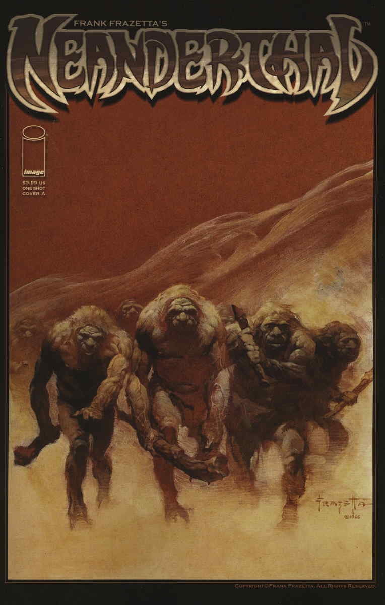 Neanderthal (Frank Frazetta's ) #1A VF ; Image Comic Book - Walmart.com
