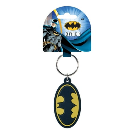 DC Comics Soft Touch PVC Key Ring: "Batman Logo" | Walmart Canada
