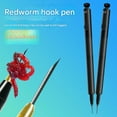 Professional Fishing Baits Pen Quick Baiting Device Earthworm Piercing ...