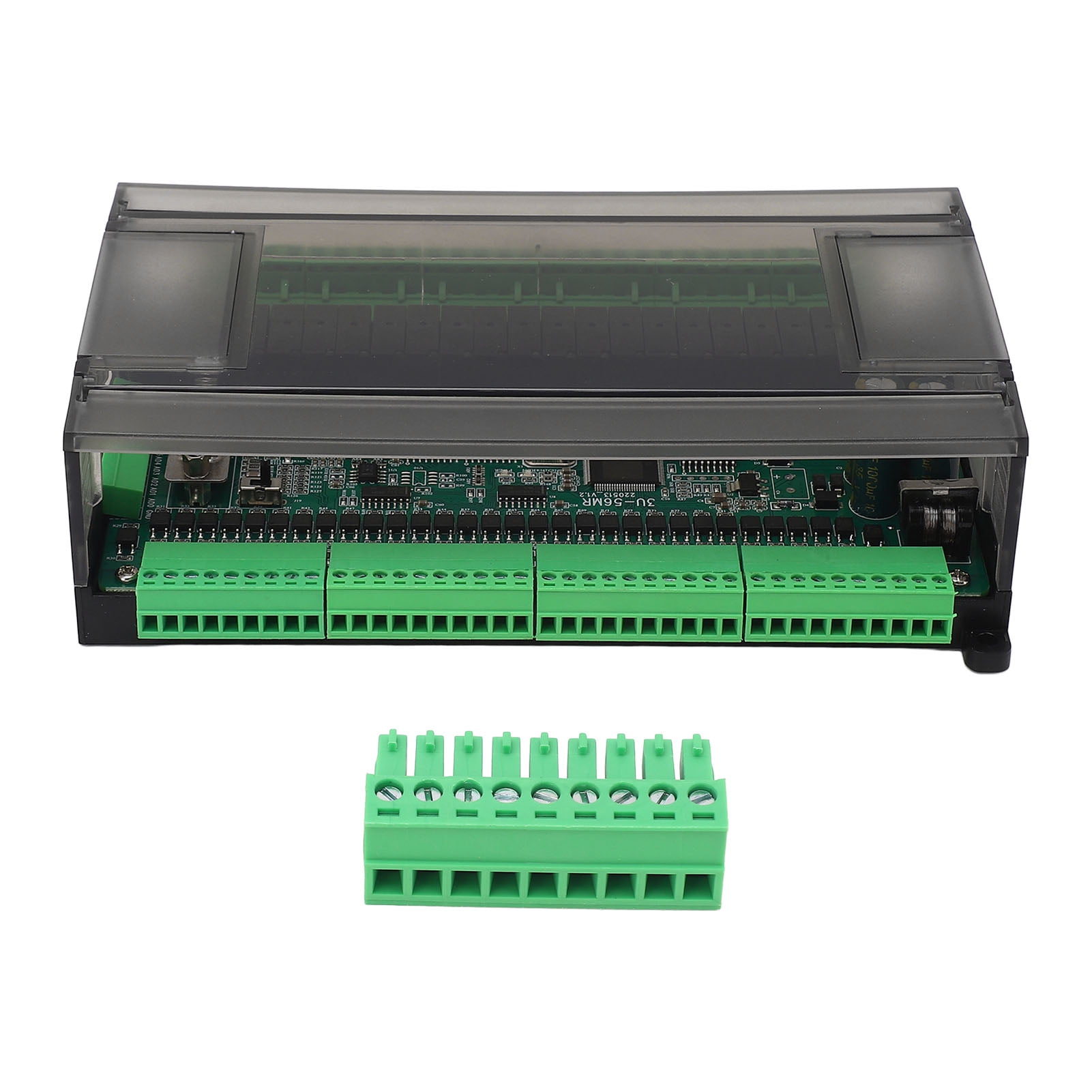 Uadme Tablero De Control Industrial, DC24V 1A Tablero De Control PLC ...
