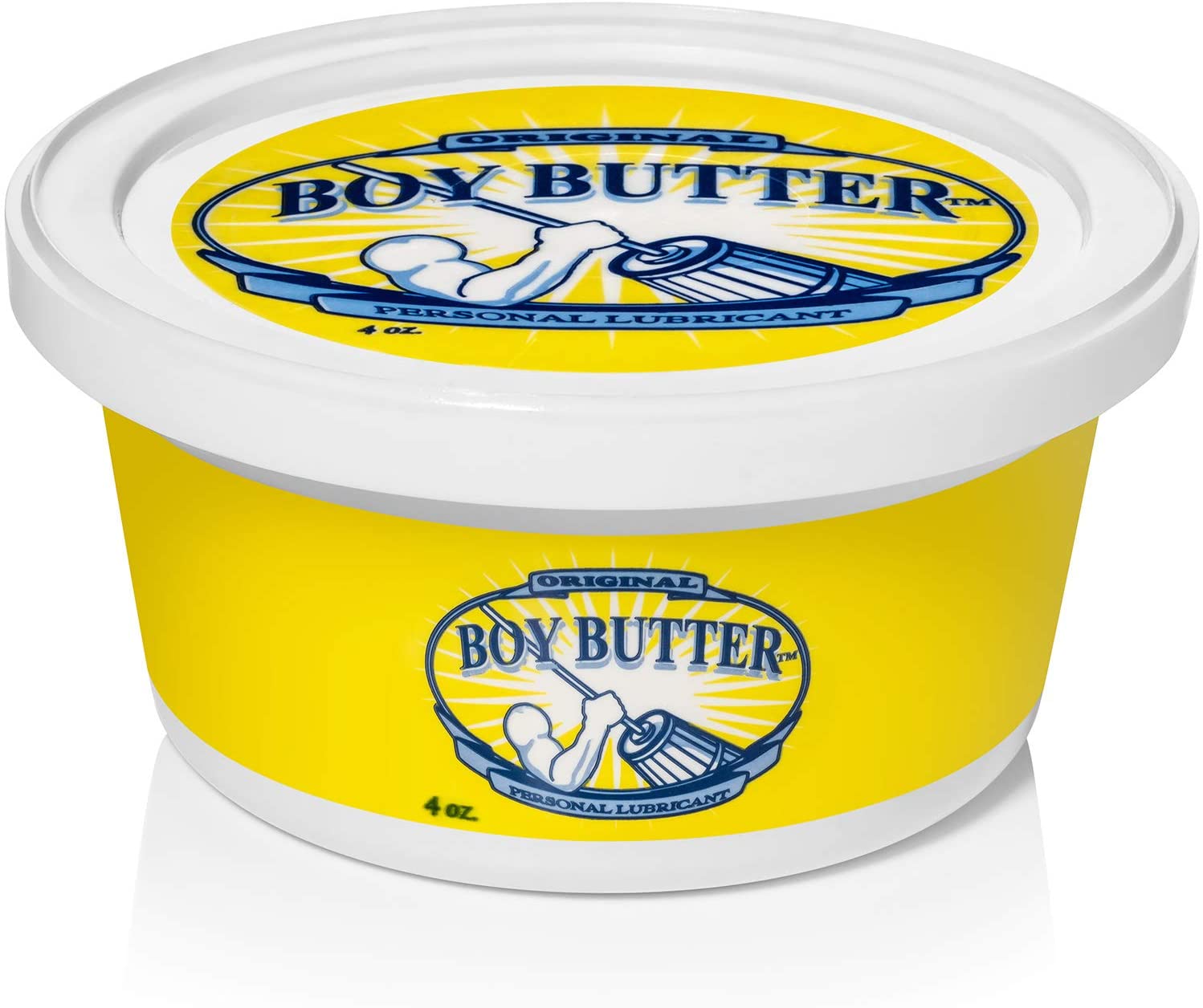 Boy Butter 4 Ounce Tub Personal Lubricant Natural Coconut Oil Boy Butter 4 Ounce Tub Personal Lubricant Natural Coconut Oil