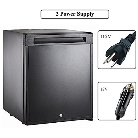 Smad Absorption Mini Fridge 12V 110V Compact Refrigerator with Lock ...