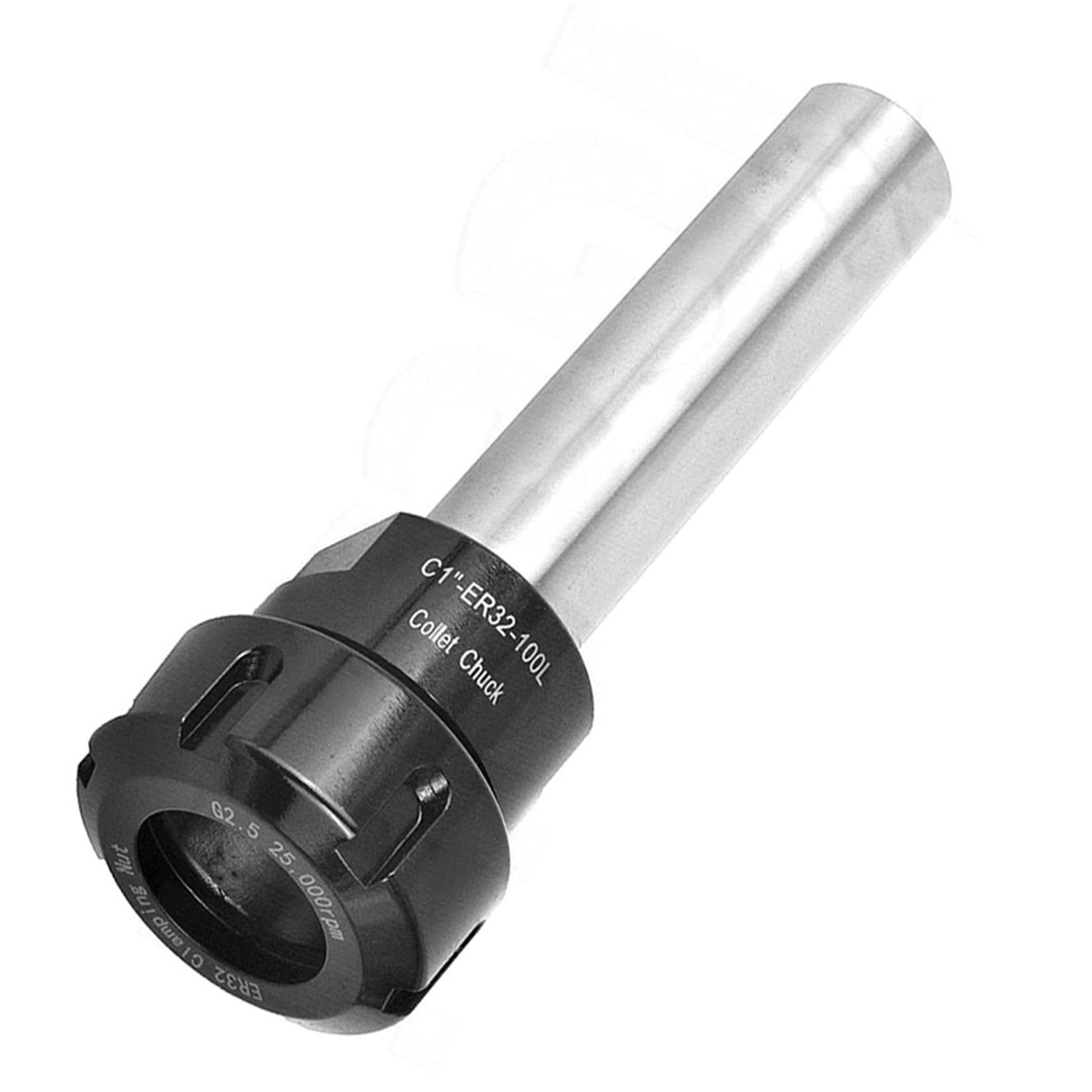 C1 ER32 Straight Shank Tool Holder Collet Chuck 100L 25.4 mm for CNC ...