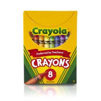 Crayola Regular Size Crayons, 8 Colors Per Box, Set Of 24 Boxes ...