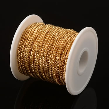 1roll Ion Plating(IP) 304 Stainless Steel Enamel Twisted Oval Link ...