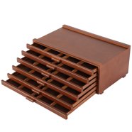 U.S. Art Supply 10-Drawer Craft Organizer Box - Stackable, 5 ...